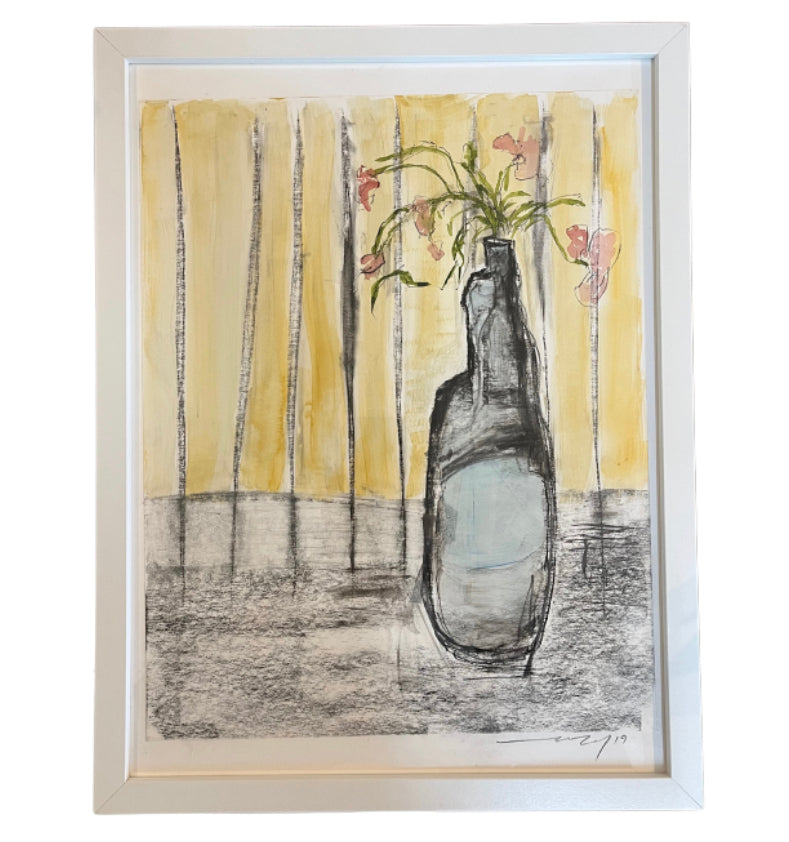 Framed Flower Painting- Mary Mackey – Rogala Design