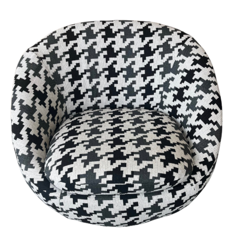 Black and White Houndstooth Chair – Rogala Design