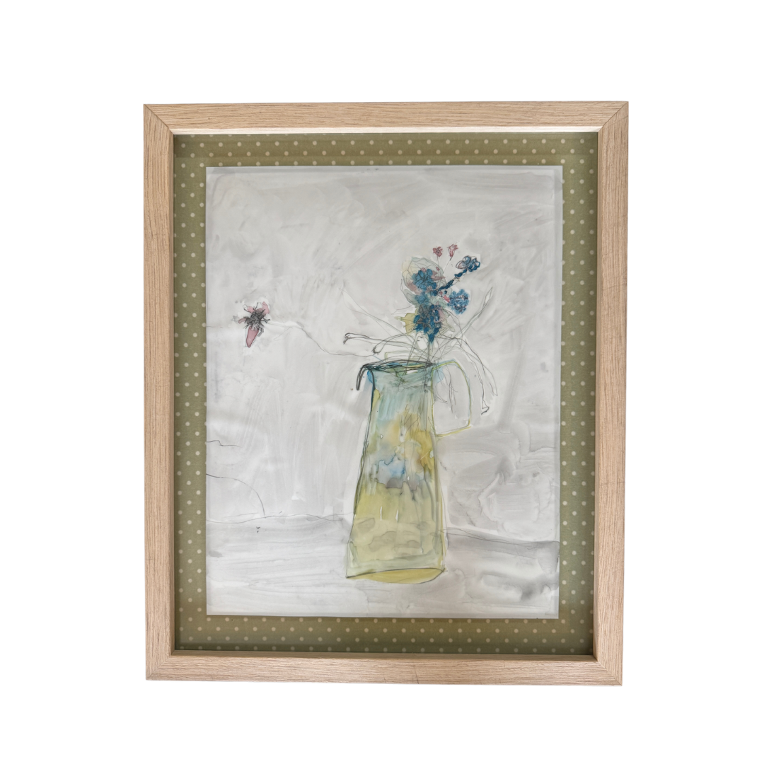 Vase and Floral, Mary Mackey Original – Rogala Design