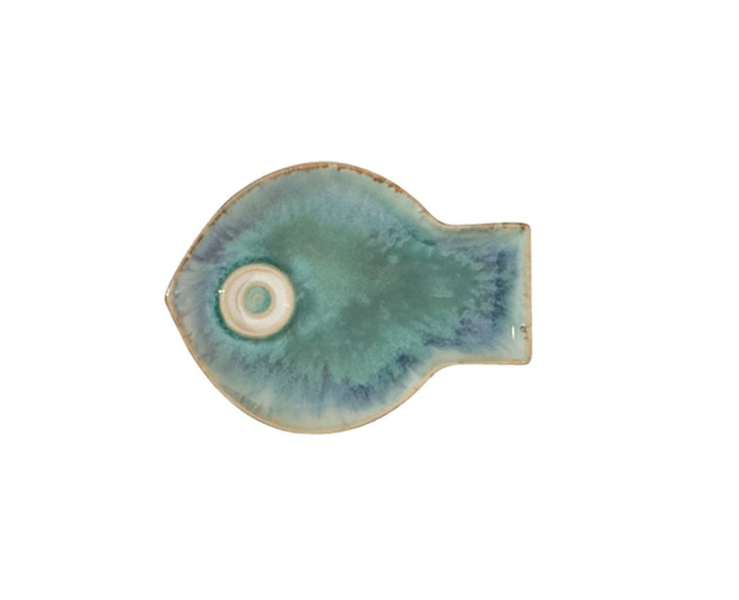 Smallest Teal Fish Plate – Rogala Design